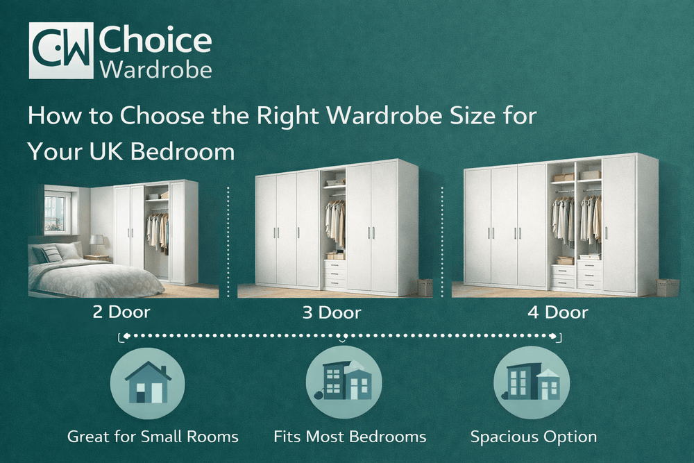 How to Choose the Right Wardrobe Size for Your UK Bedroom – CHOICEWARDROBE